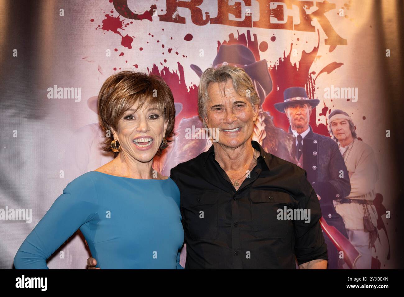 Los Angeles, USA. 09th Oct, 2024. Actress Forbes Riley, Actor Richard ...