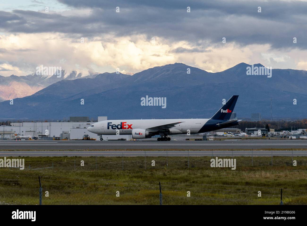 Anchorage Ted Stevens International Airport in Alaska ANCHORAGE, ALASKA ...