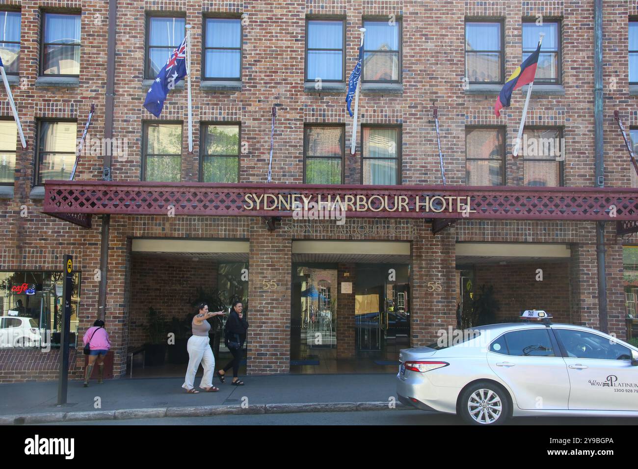 Sydney Harbour Hotel, 55 George Street, The Rocks NSW 2000 Stock Photo ...