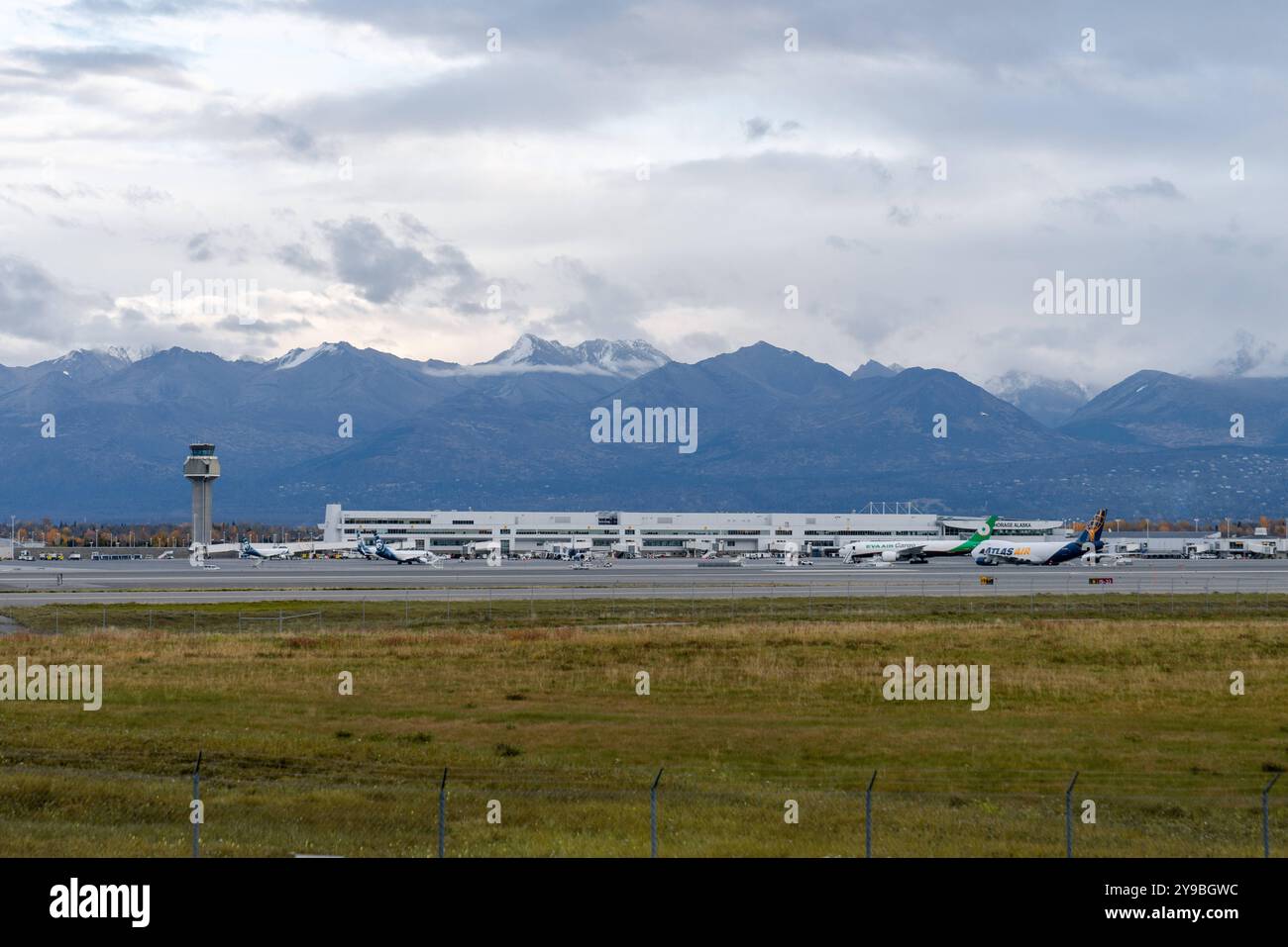 Anchorage Ted Stevens International Airport in Alaska ANCHORAGE, ALASKA ...