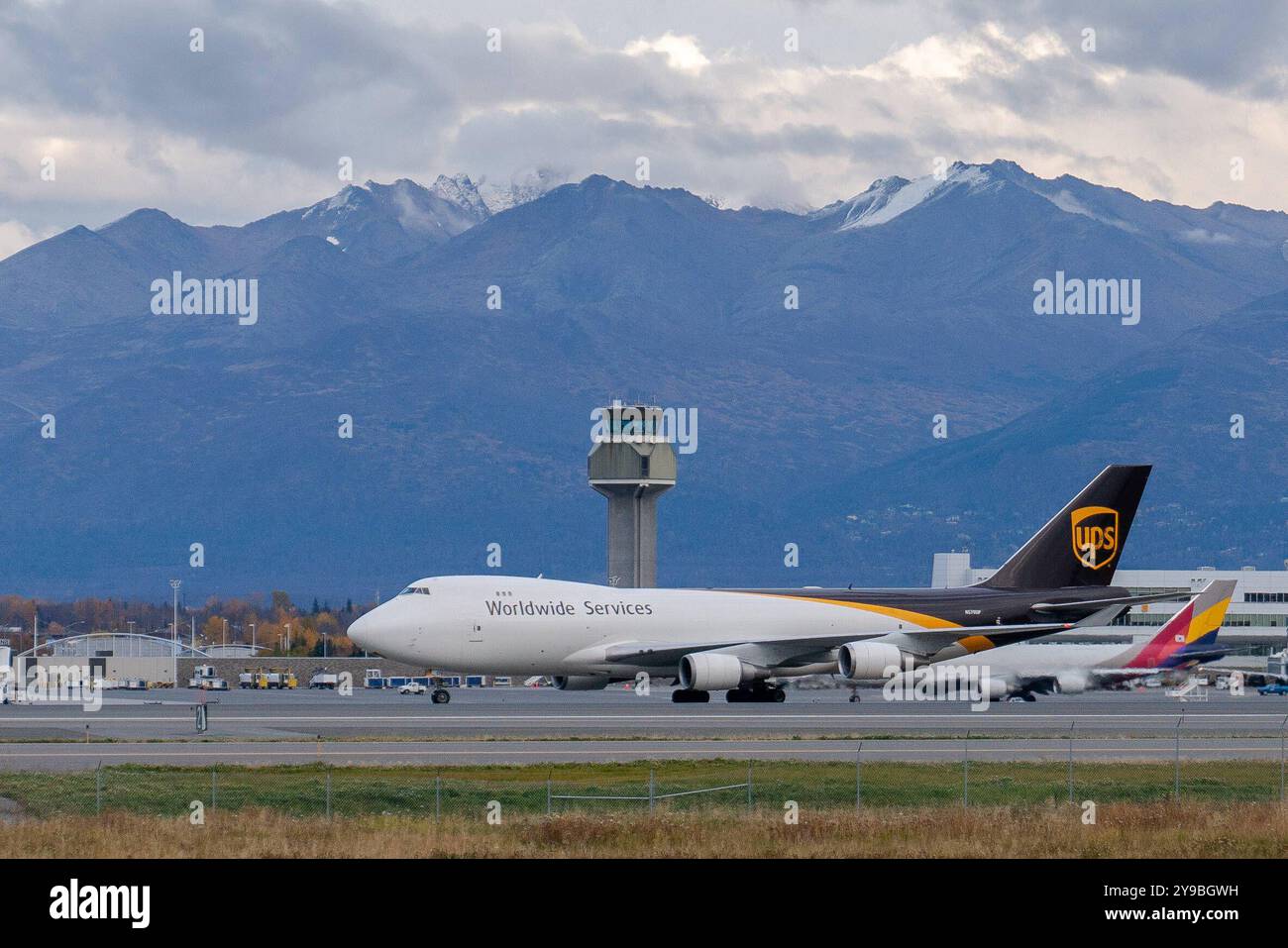 Anchorage Ted Stevens International Airport in Alaska ANCHORAGE, ALASKA ...