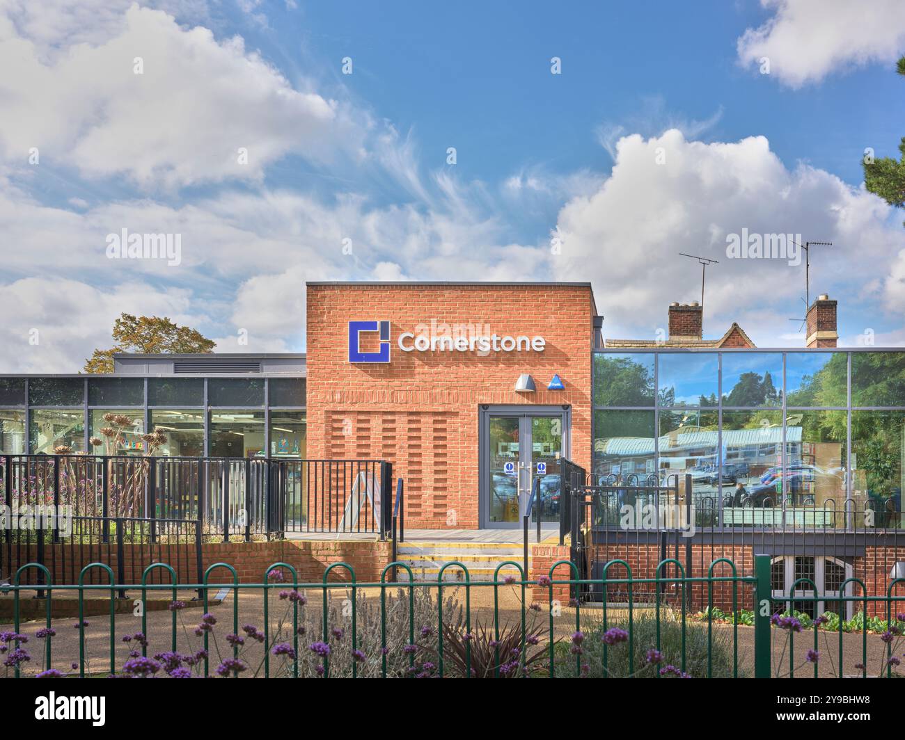 Cornerstone, the new addition to the public library in Kettering ...