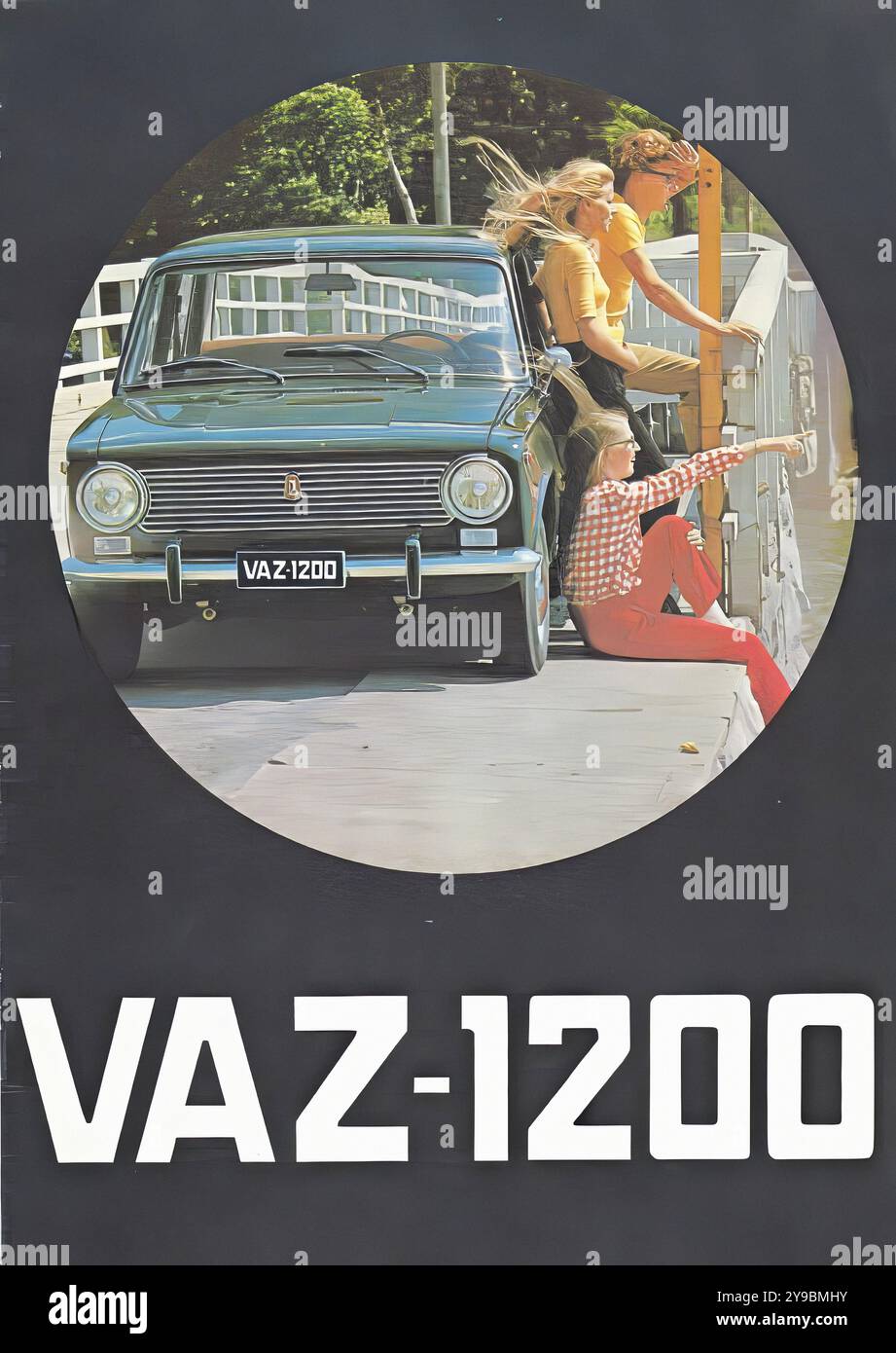 1972 Lada - Vintage press car advertising Stock Photo - Alamy