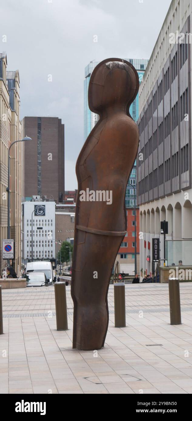 Birmingham iron man statue hi-res stock photography and images - Alamy