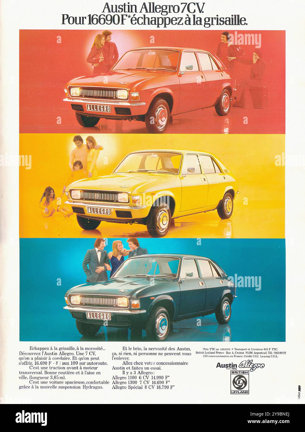 Austin allegro 1975 hi-res stock photography and images - Alamy