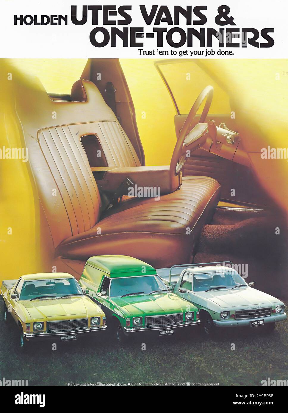 1977 Holden Ute - Vintage press car advertising Stock Photo - Alamy