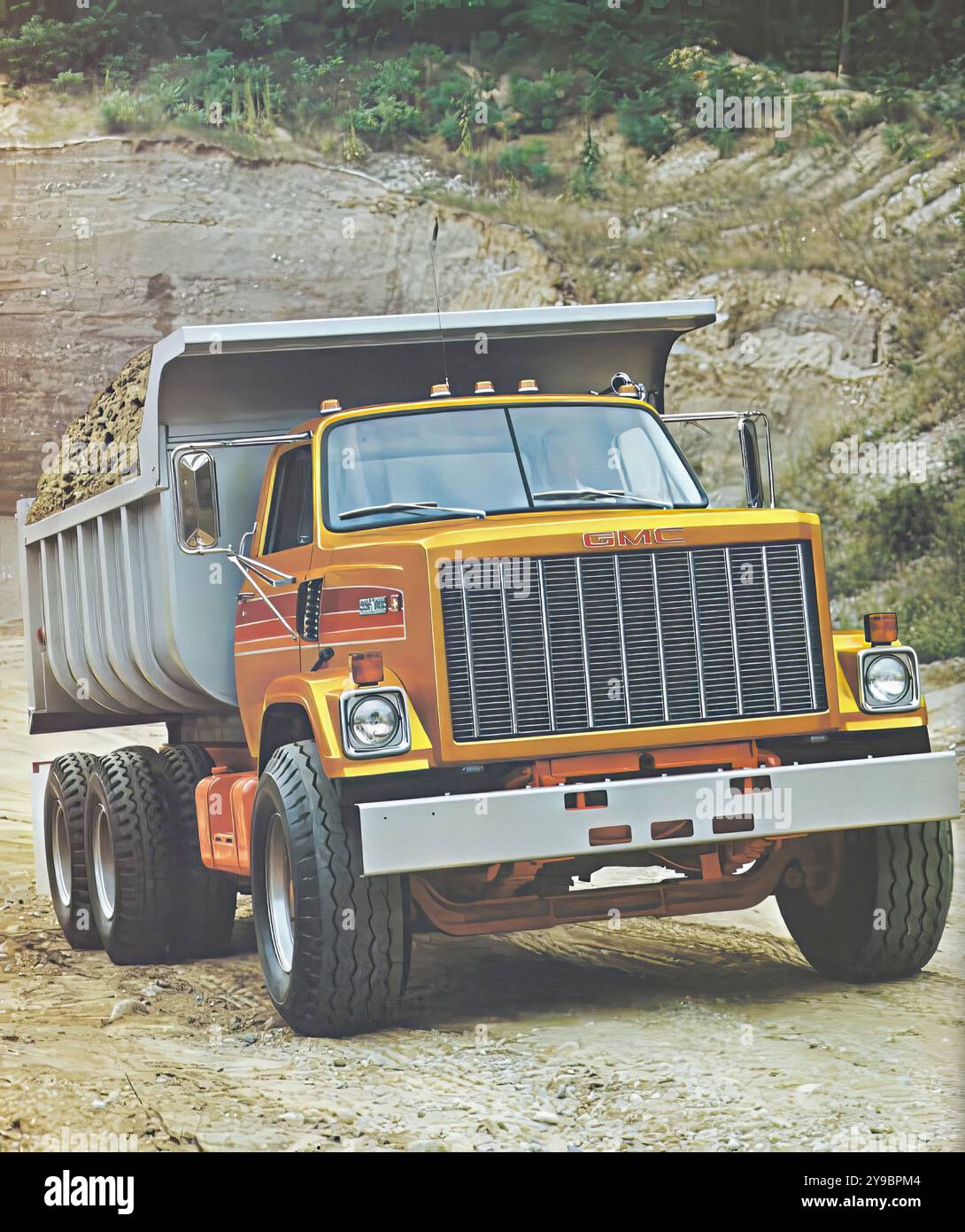 1979 GMC Brigadier brochure 0002 - Vintage press car advertising Stock ...