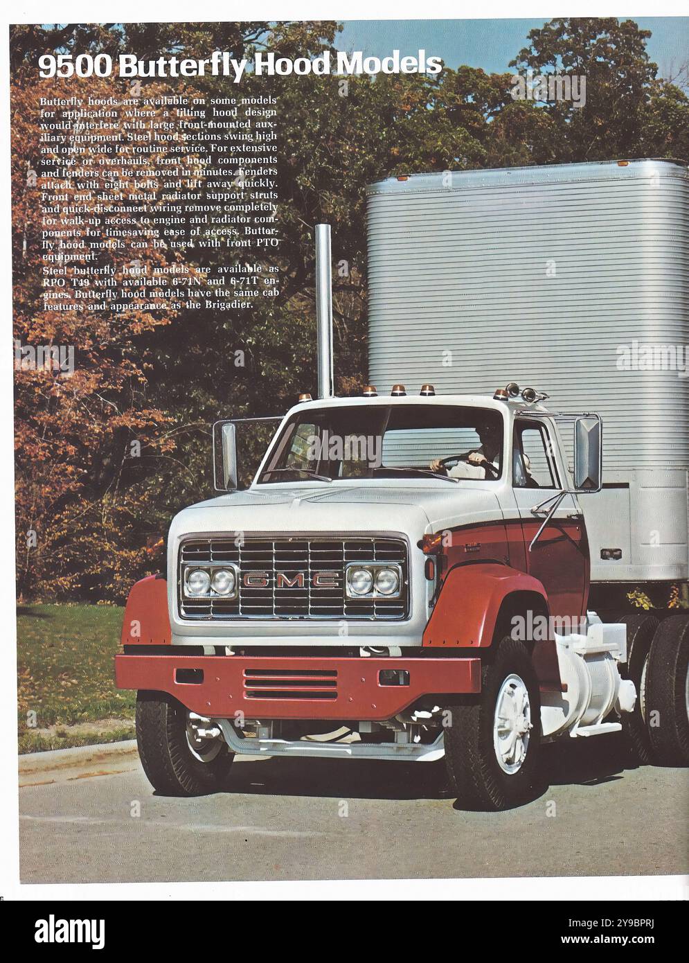 1979 GMC Brigadier brochure 0001 - Vintage press car advertising Stock ...