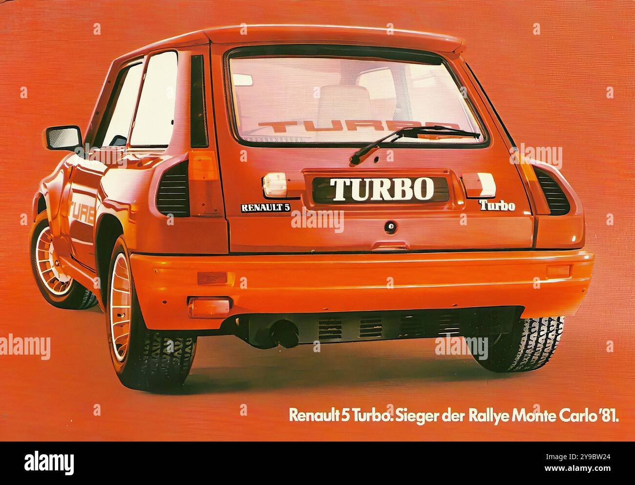 Renault 5 turbo 1981 hi-res stock photography and images - Alamy