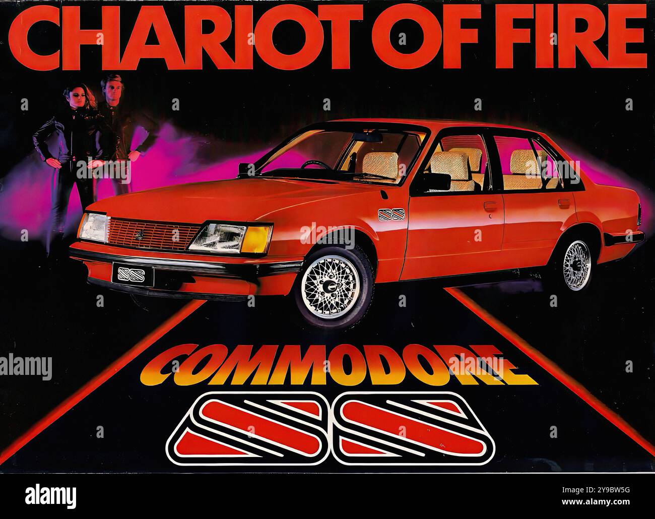 1982 Holden VH Commodore SS - Vintage press car advertising Stock Photo ...