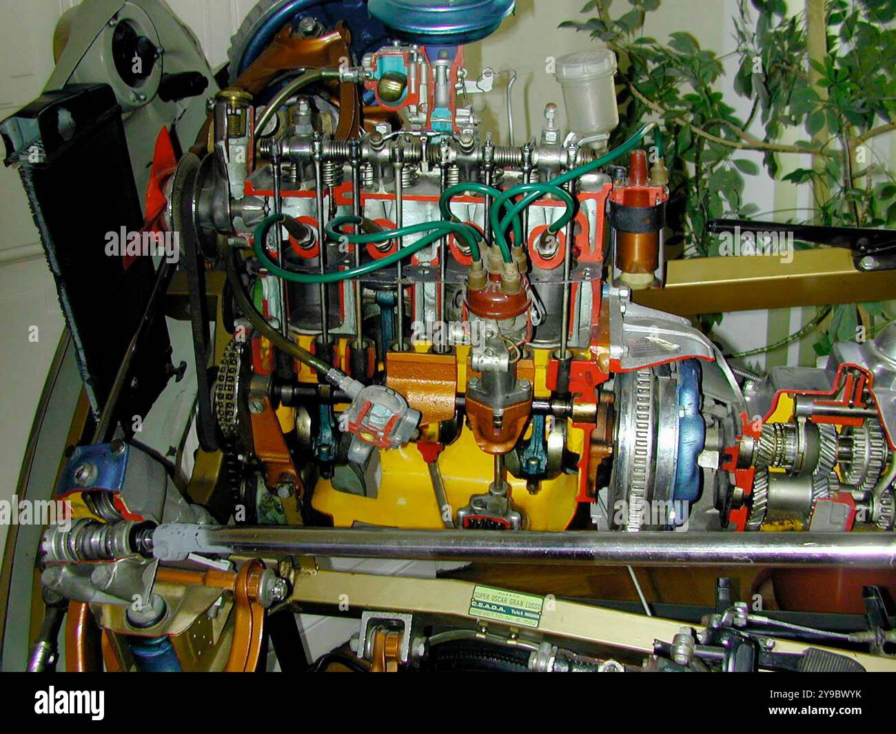 the internal combustion engine of a car, technology for driving ...