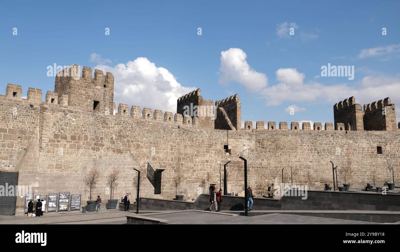 Historical Kayseri Castle Stock Photo - Alamy