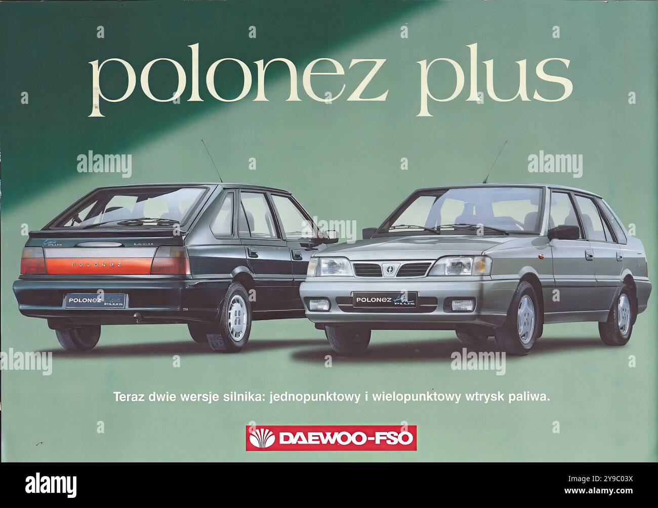 1997-2002 Polonez Plus - Vintage press car advertising Stock Photo - Alamy