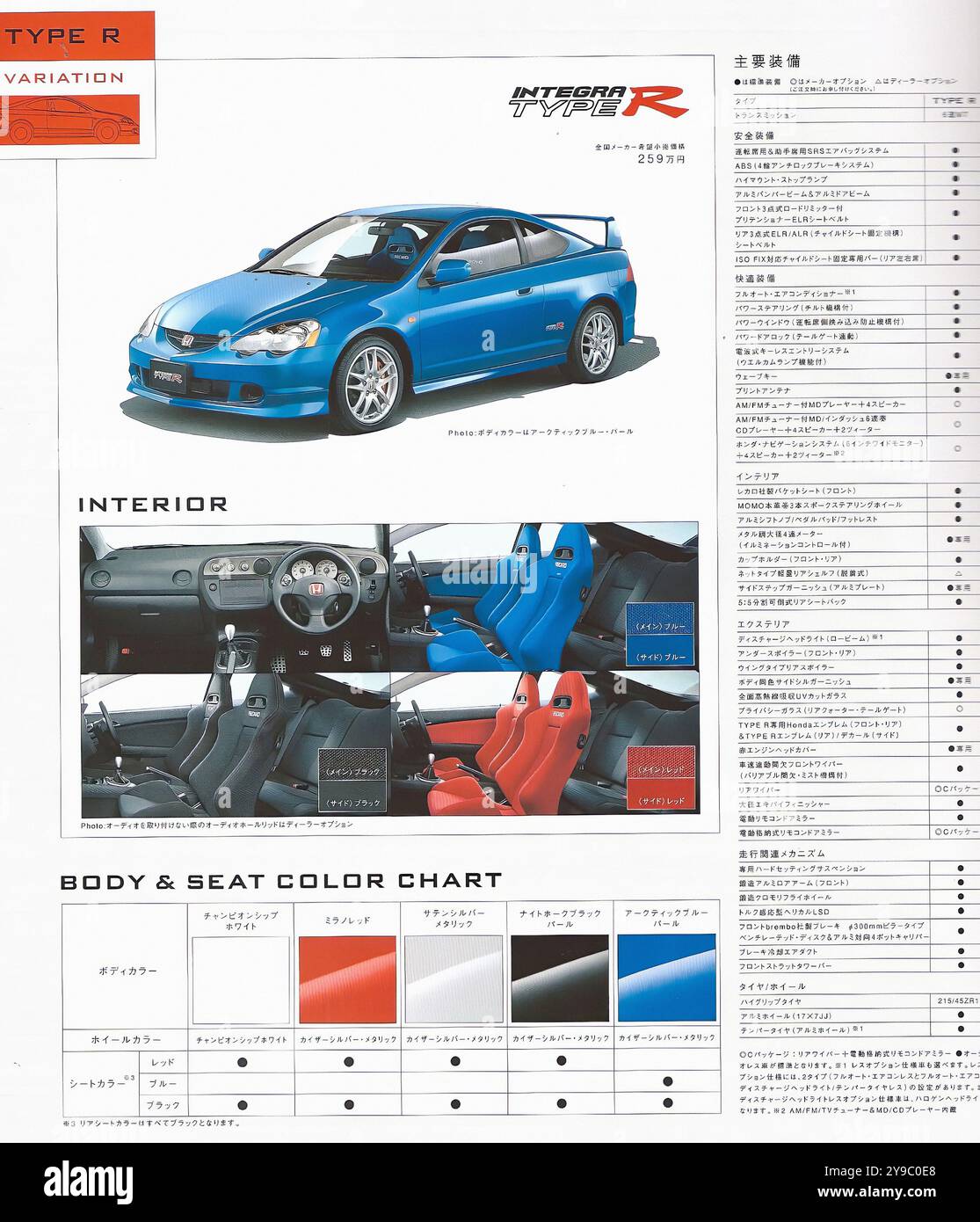 Honda integra type r hi-res stock photography and images - Alamy