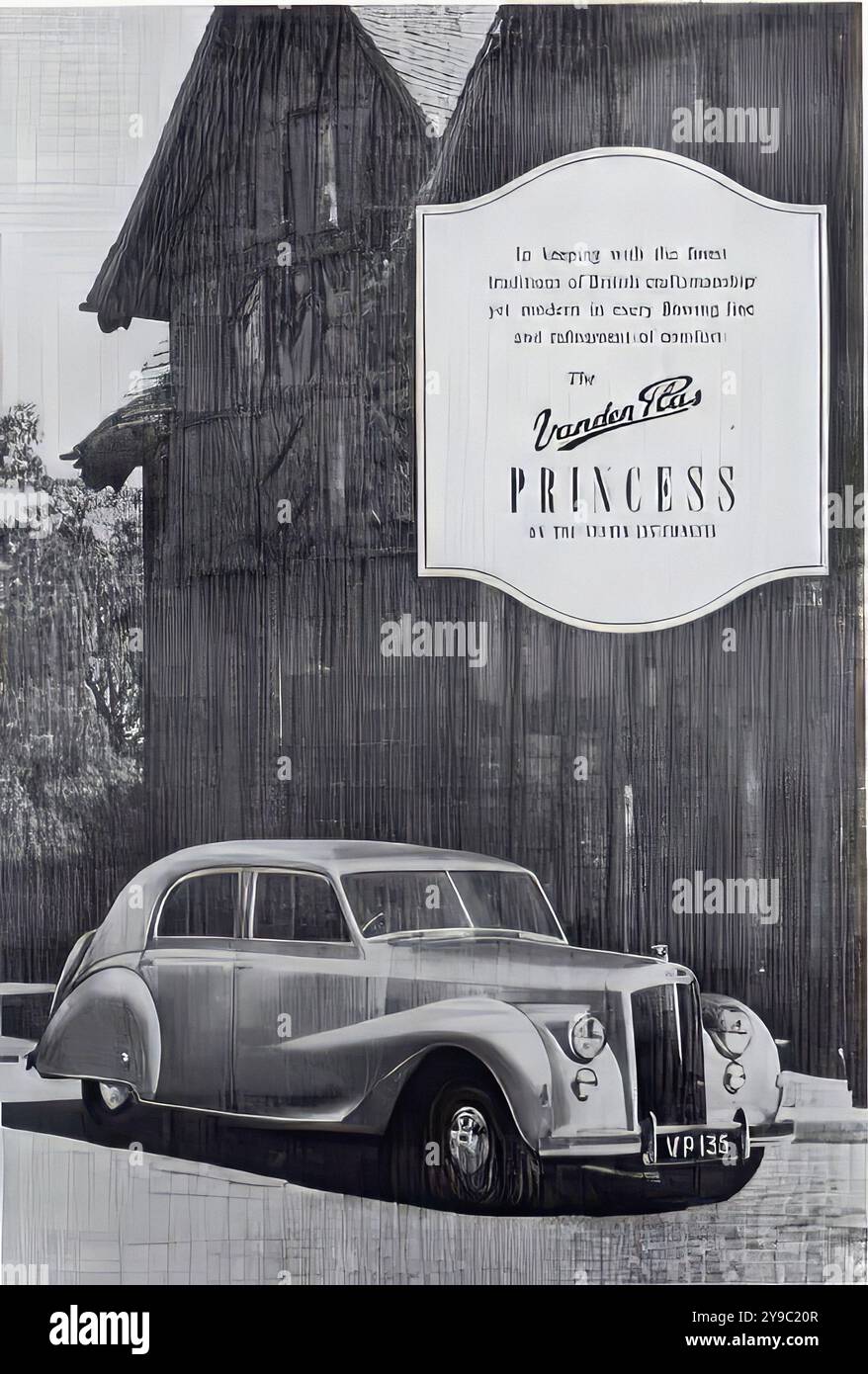 Austin A135 Princess Vanden-Plas (1948) - Vintage press car advertising ...