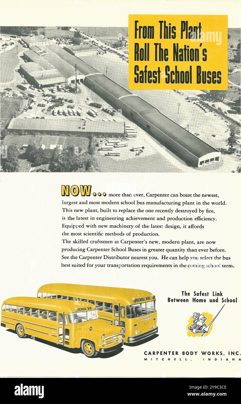 Carpenter 0001 - Vintage press car advertising Stock Photo - Alamy