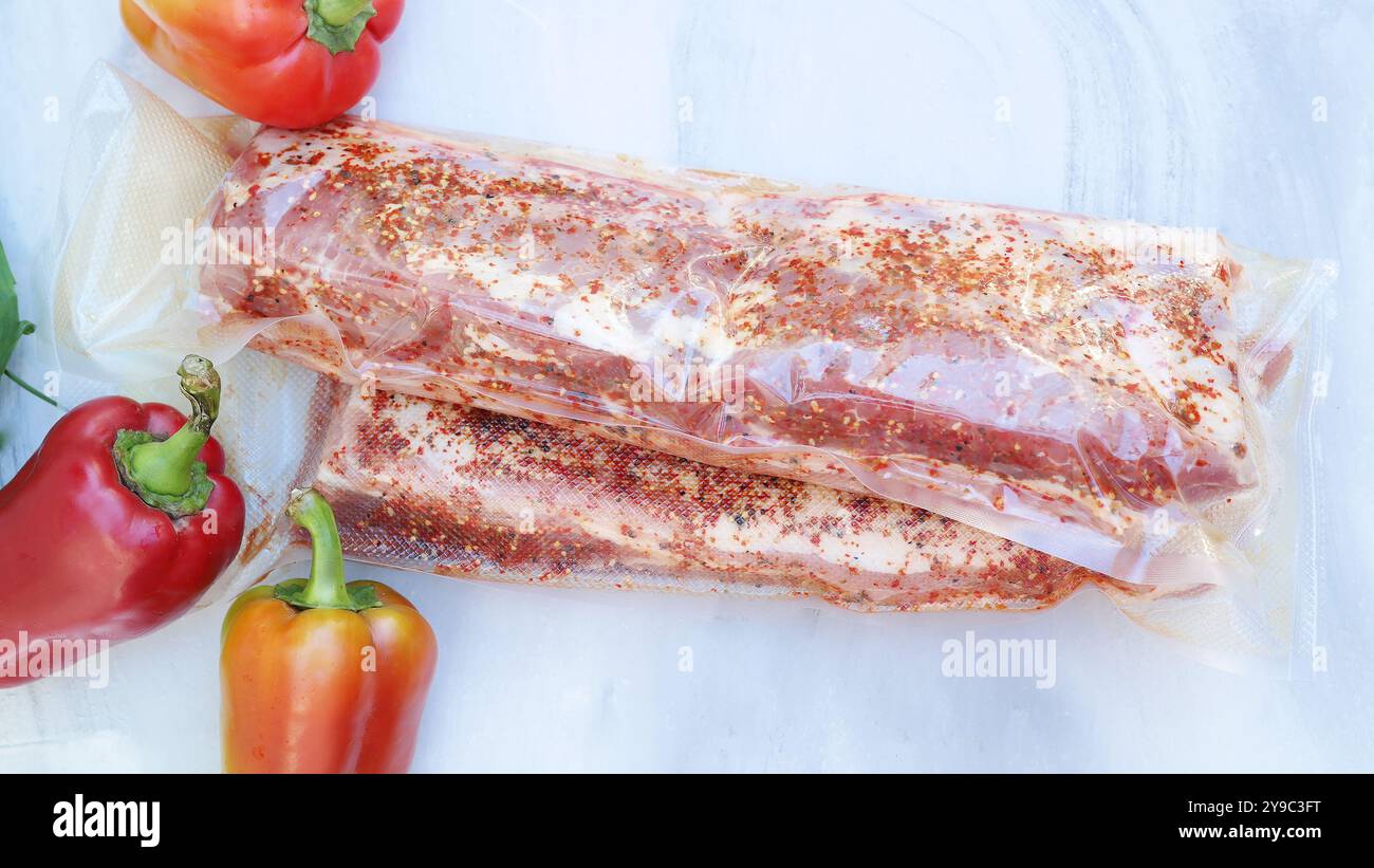 Sous-vide meat cooking Stock Photo - Alamy