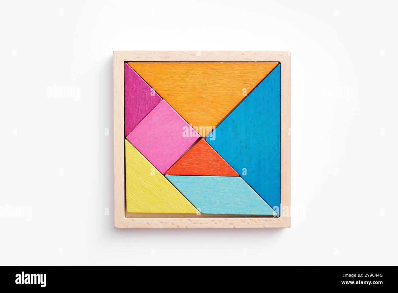 Creative tangram puzzle design Cut Out Stock Images & Pictures - Alamy