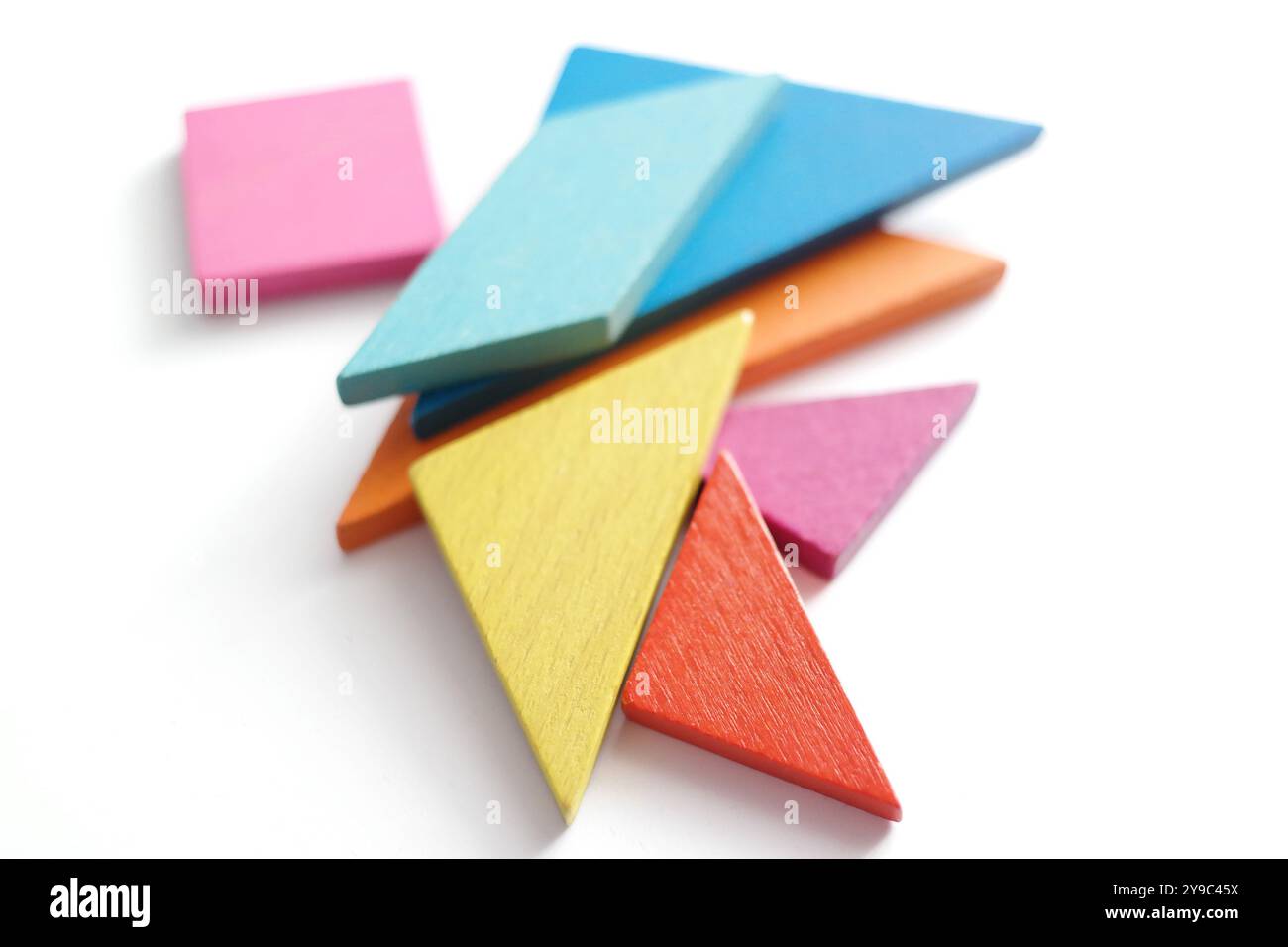 Creative tangram puzzle design Cut Out Stock Images & Pictures - Alamy