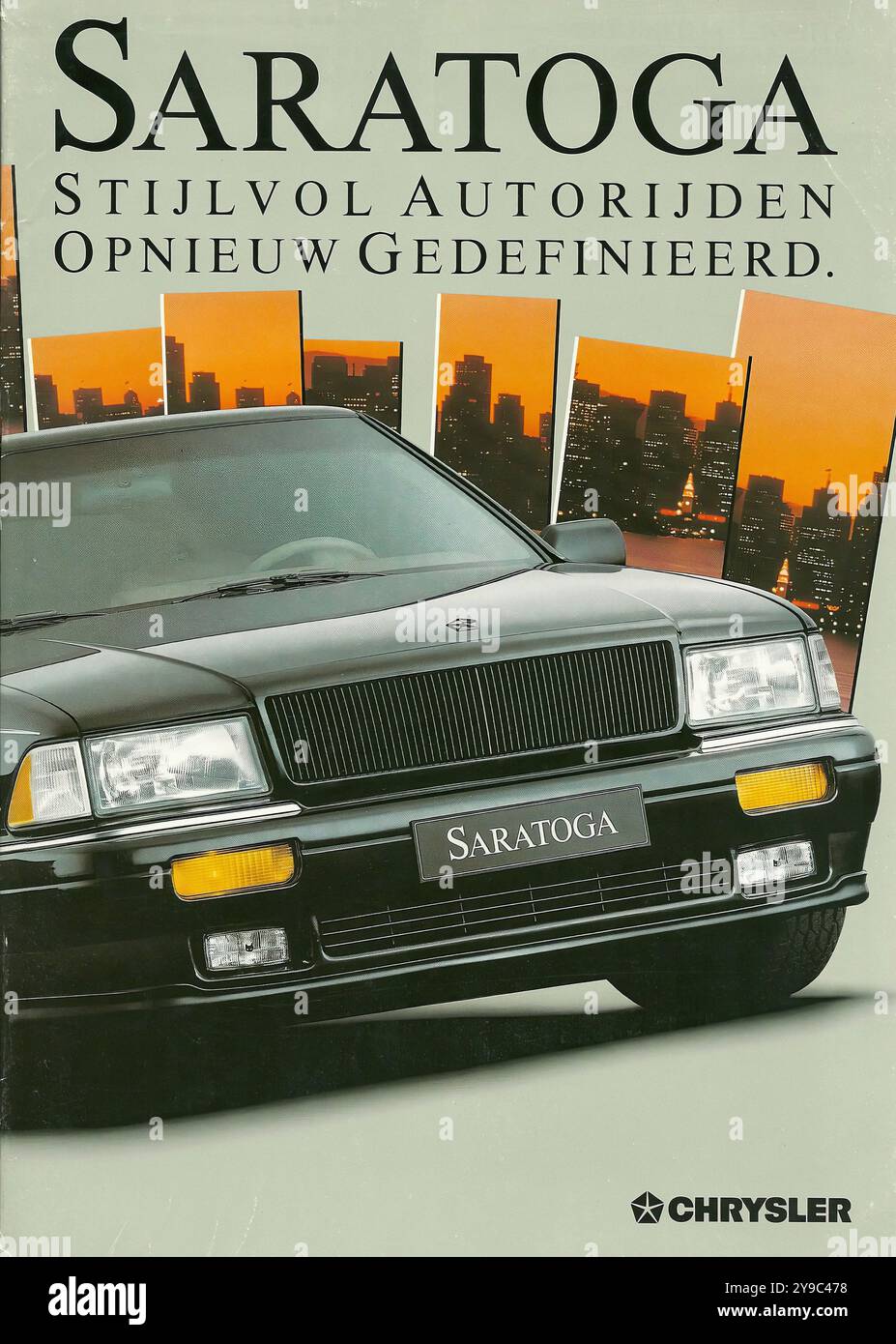Chrysler Saratoga in the Netherlands - Vintage press car advertising ...
