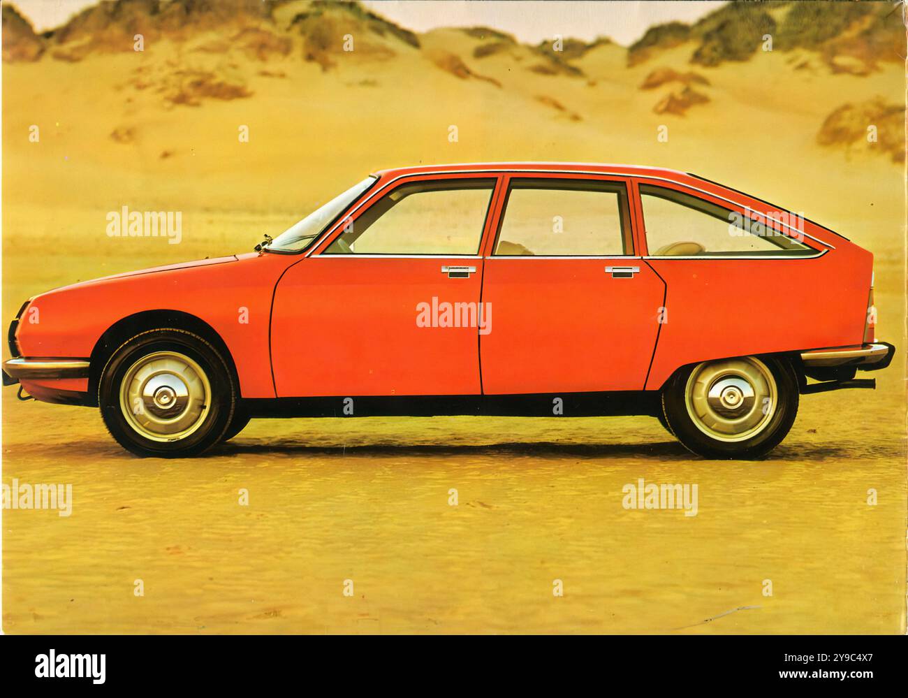 Citroën G Special (1977) - Vintage press car advertising Stock Photo ...