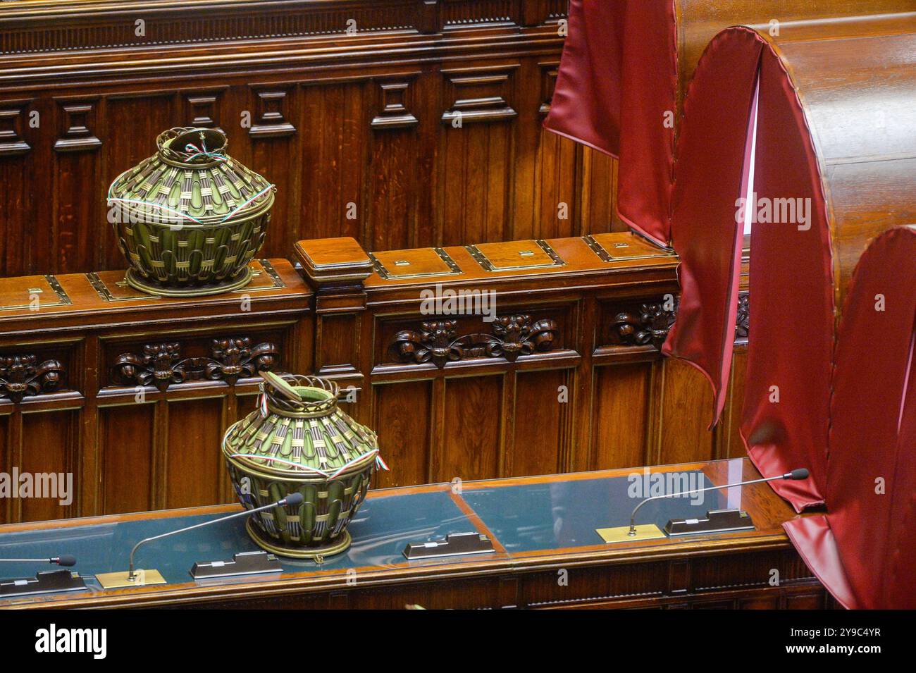 Italy, Rome, 8 October, 2024 : Chamber of Deputies, election of a judge ...