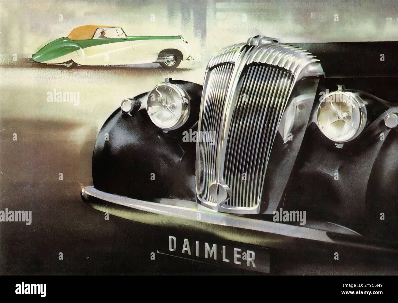 Daimler DB18 Consort & Cabriolet (late 1940s early 1950s) - Vintage ...