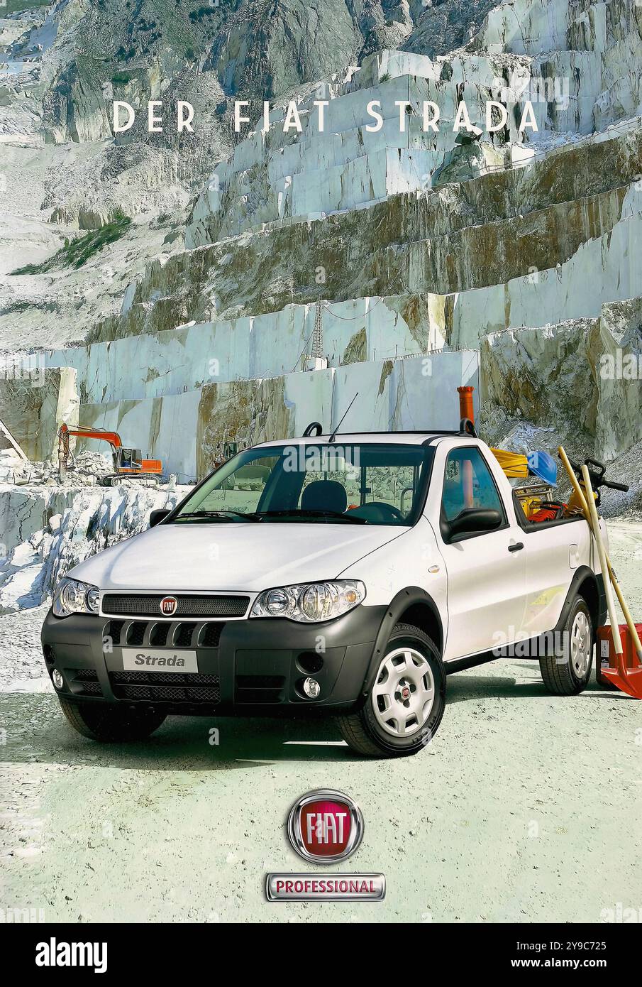 Fiat Dodge RAM Pickup - Vintage press car advertising Stock Photo - Alamy