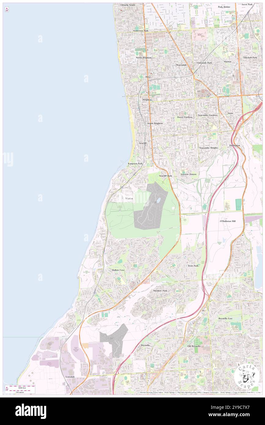 Marino Rocks, , AU, Australia, South Australia, S 35 2' 59'', N 138 31 ...