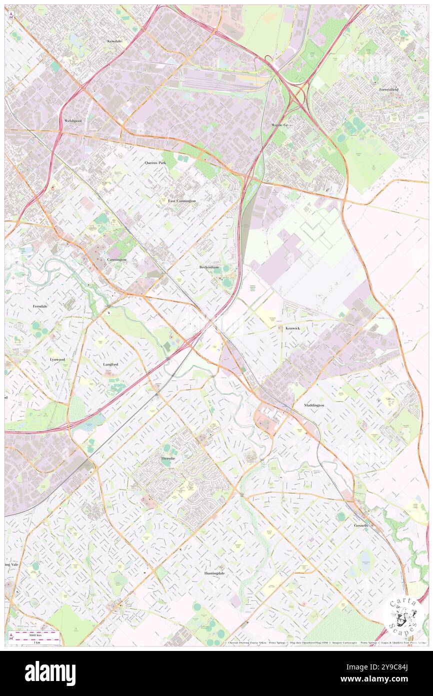 Kenwick, Gosnells, AU, Australia, Western Australia, S 32 1' 59'', N ...
