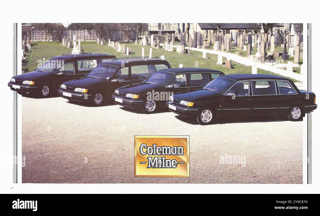 Ford Scorpio Professional Cars - Vintage press car advertising Stock ...