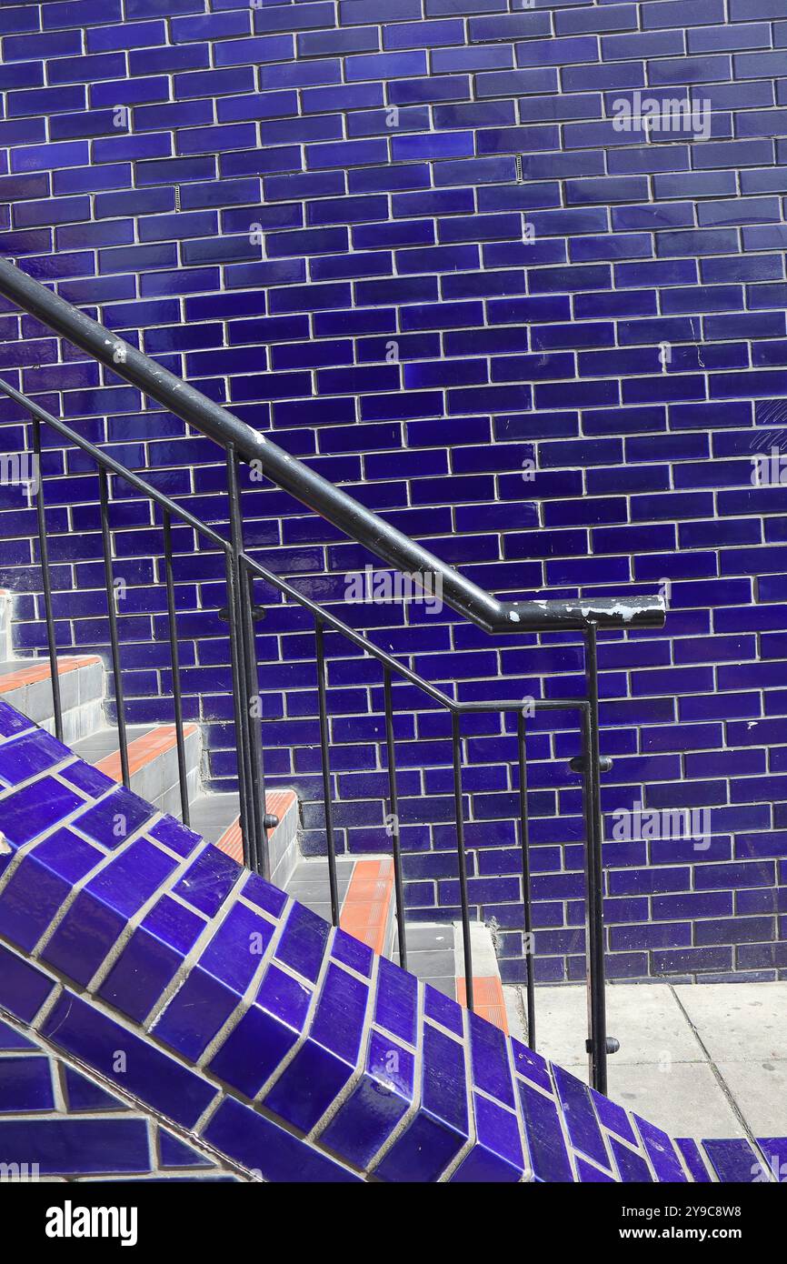 Entrace stairs to Spectrum Tower, 2-20 Hainault Street, Ilford, Essex ...