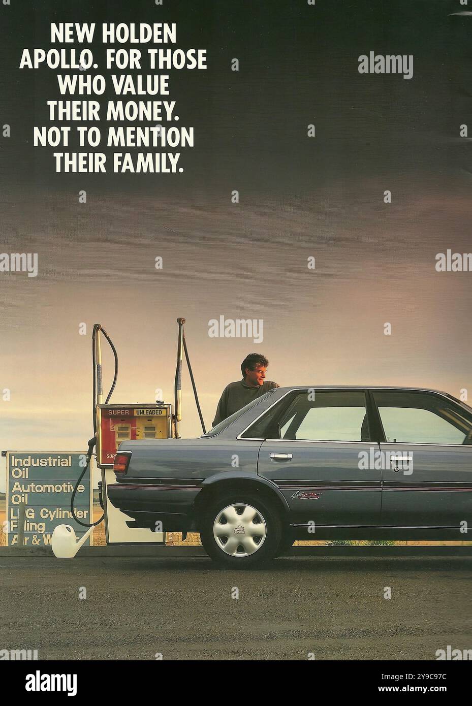 Holden Apollo 0001 - Vintage press car advertising Stock Photo - Alamy