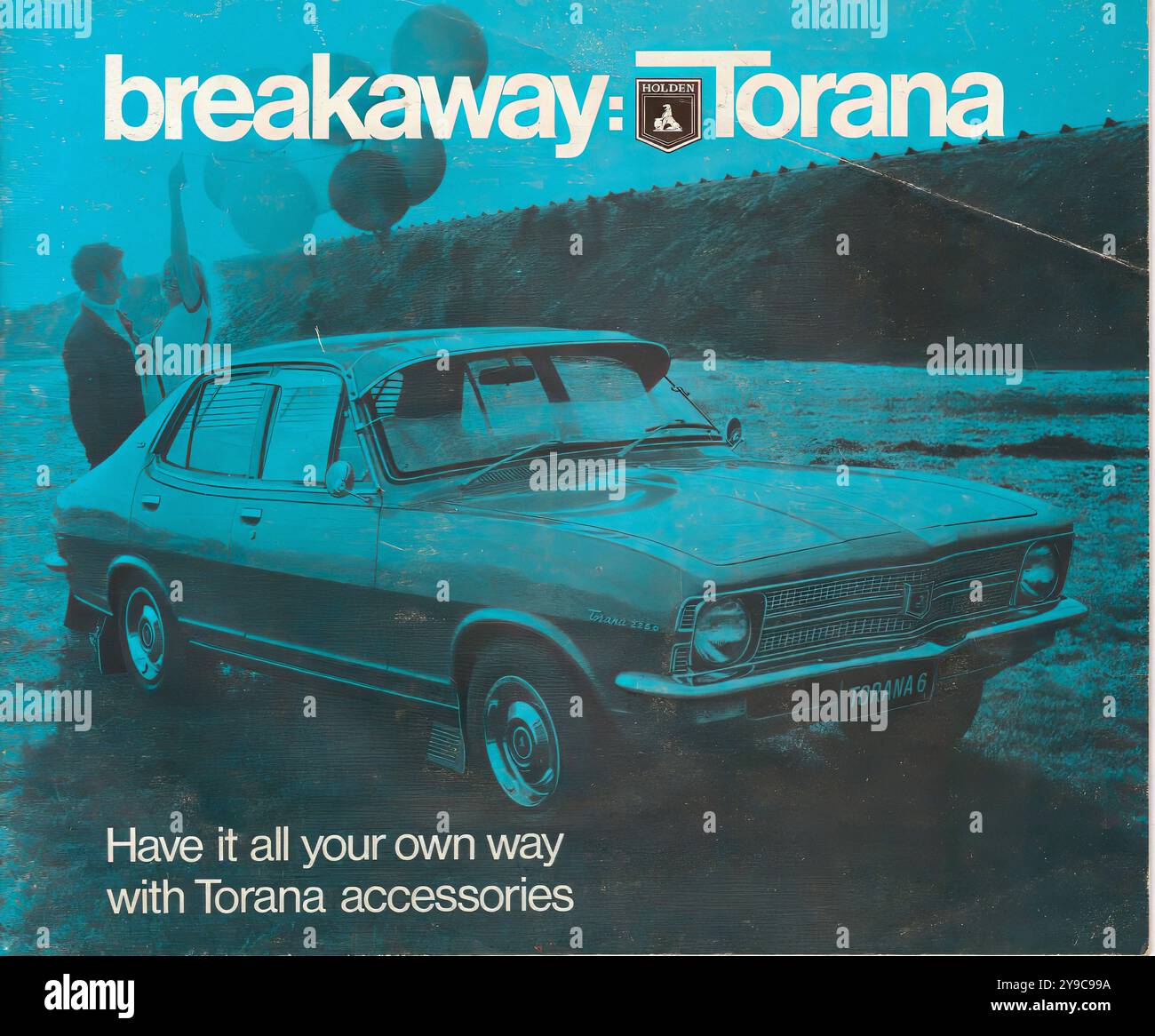 Holden Torana - Vintage press car advertising Stock Photo - Alamy