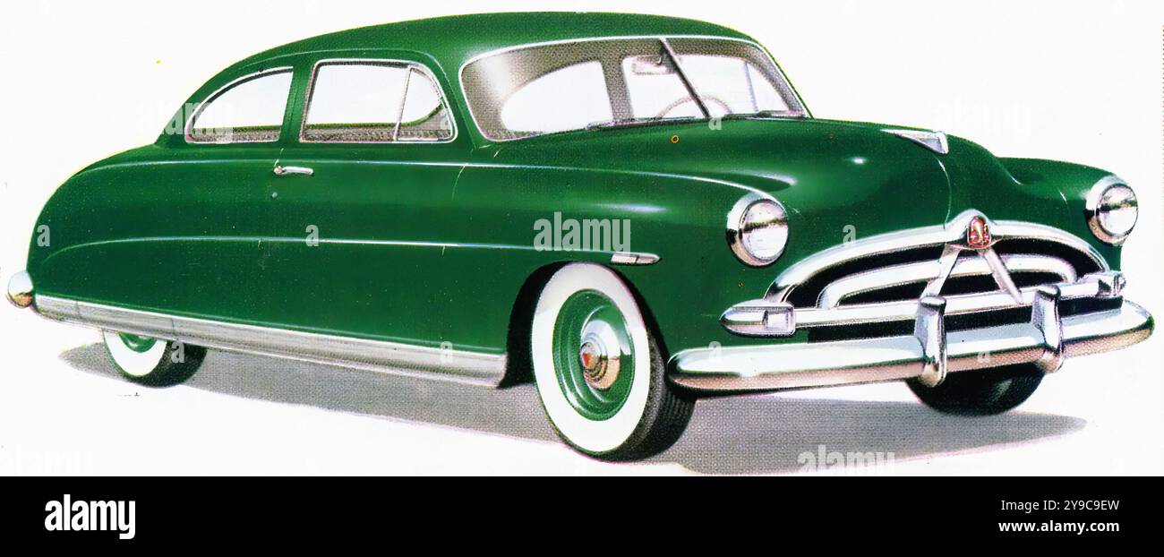 Hudson Pacemaker Custom Six Club Coupe (1950) - Vintage press car ...