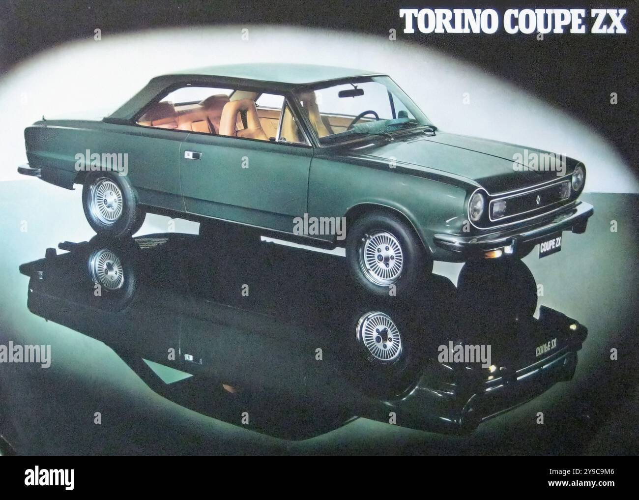 IKA Renault Torino 0002 - Vintage press car advertising Stock Photo - Alamy