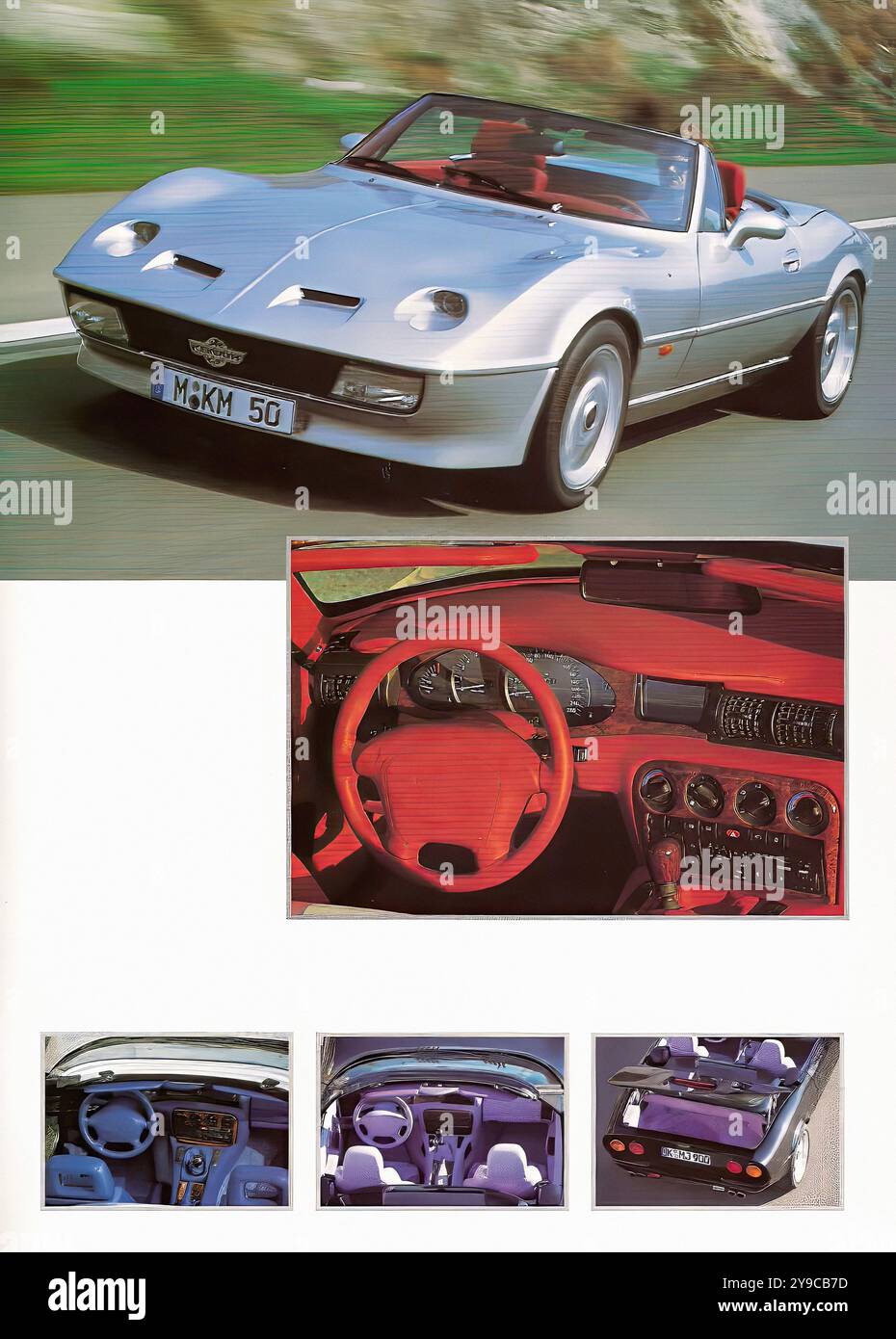 Keinath GT - Vintage press car advertising Stock Photo - Alamy
