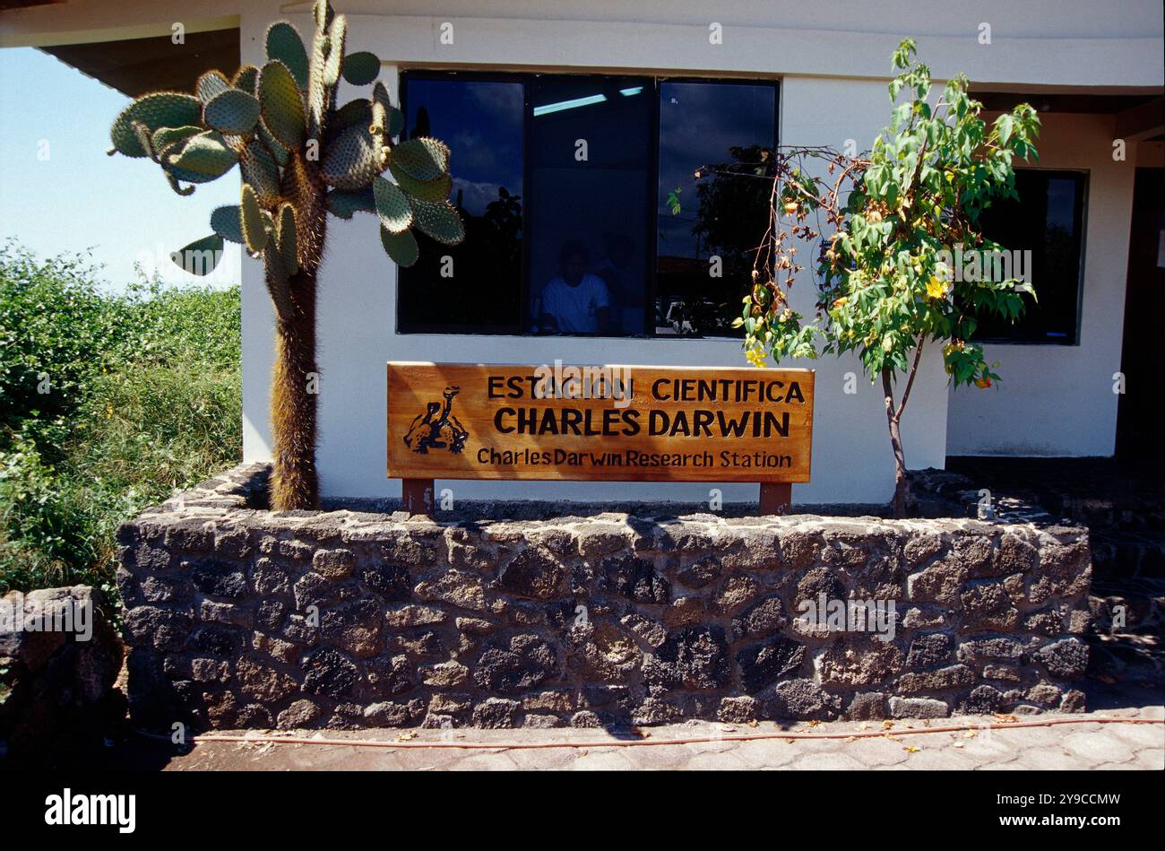 Charles Darwin Station Stock Photo - Alamy