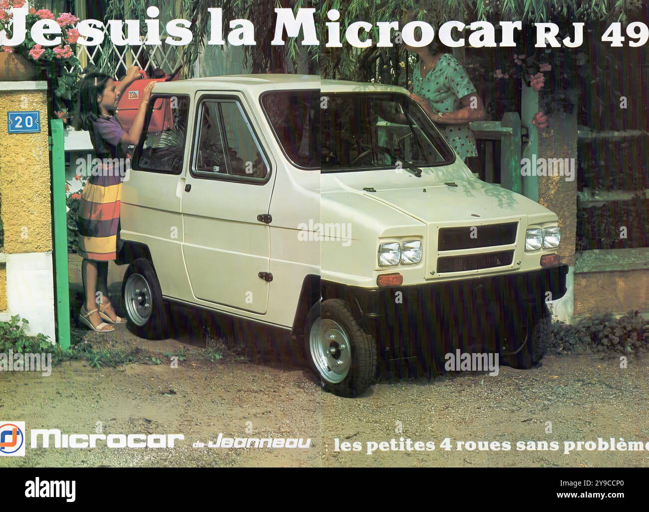 Microcar de Jeanneau RJ 49 - French Microcar Voiturette (Jean Rondeau ...