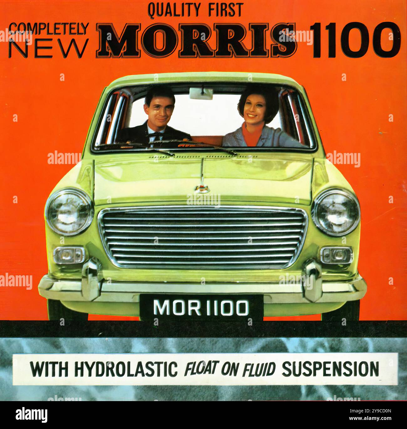 Morris 1100 (1962) - Vintage press car advertising Stock Photo - Alamy