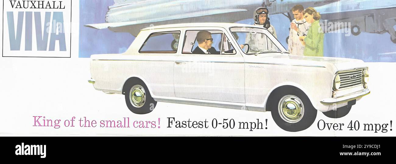 Vauxhall Viva - Vintage press car advertising Stock Photo - Alamy