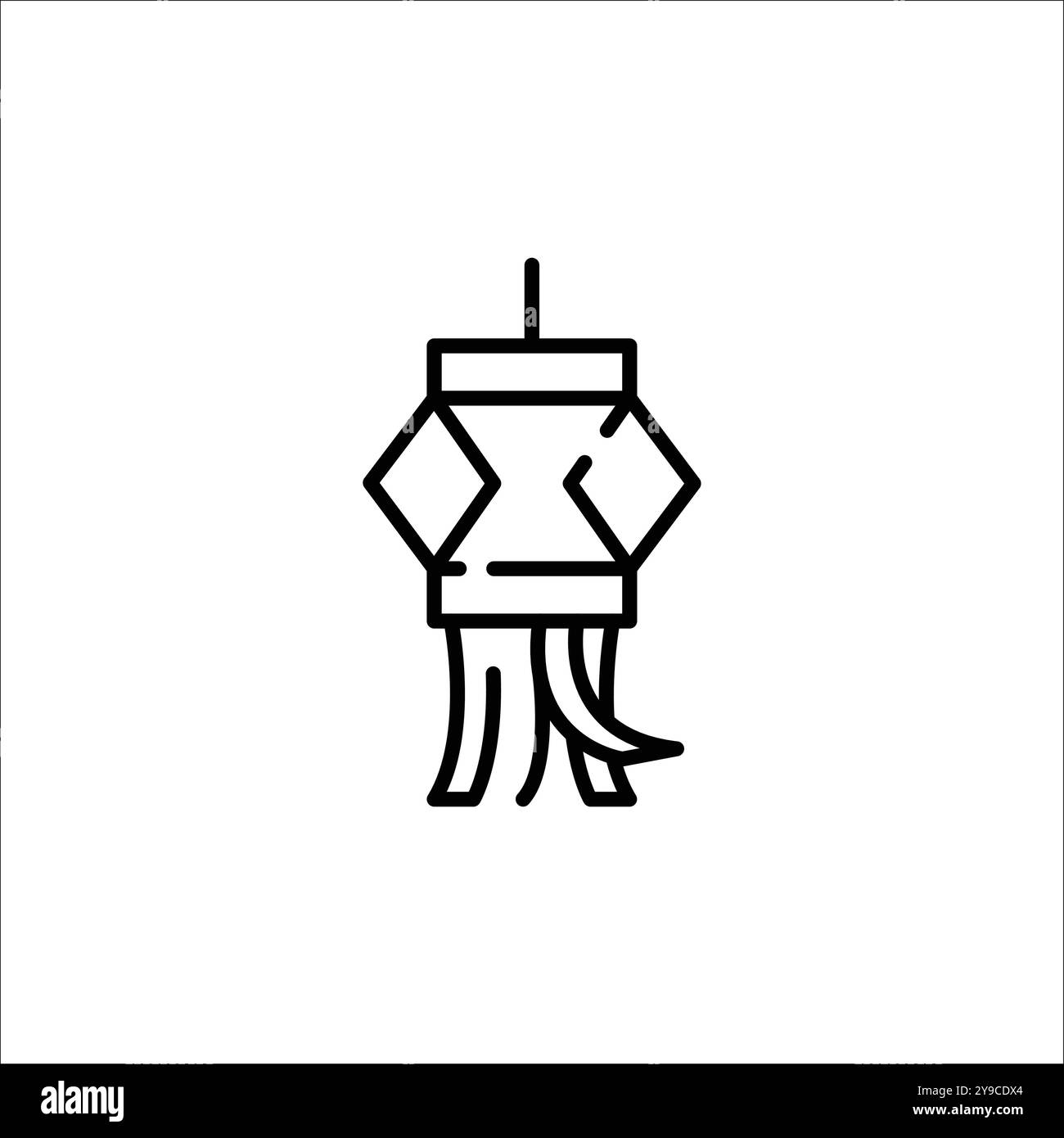 Decorative diwali lantern icon hi-res stock photography and images - Alamy