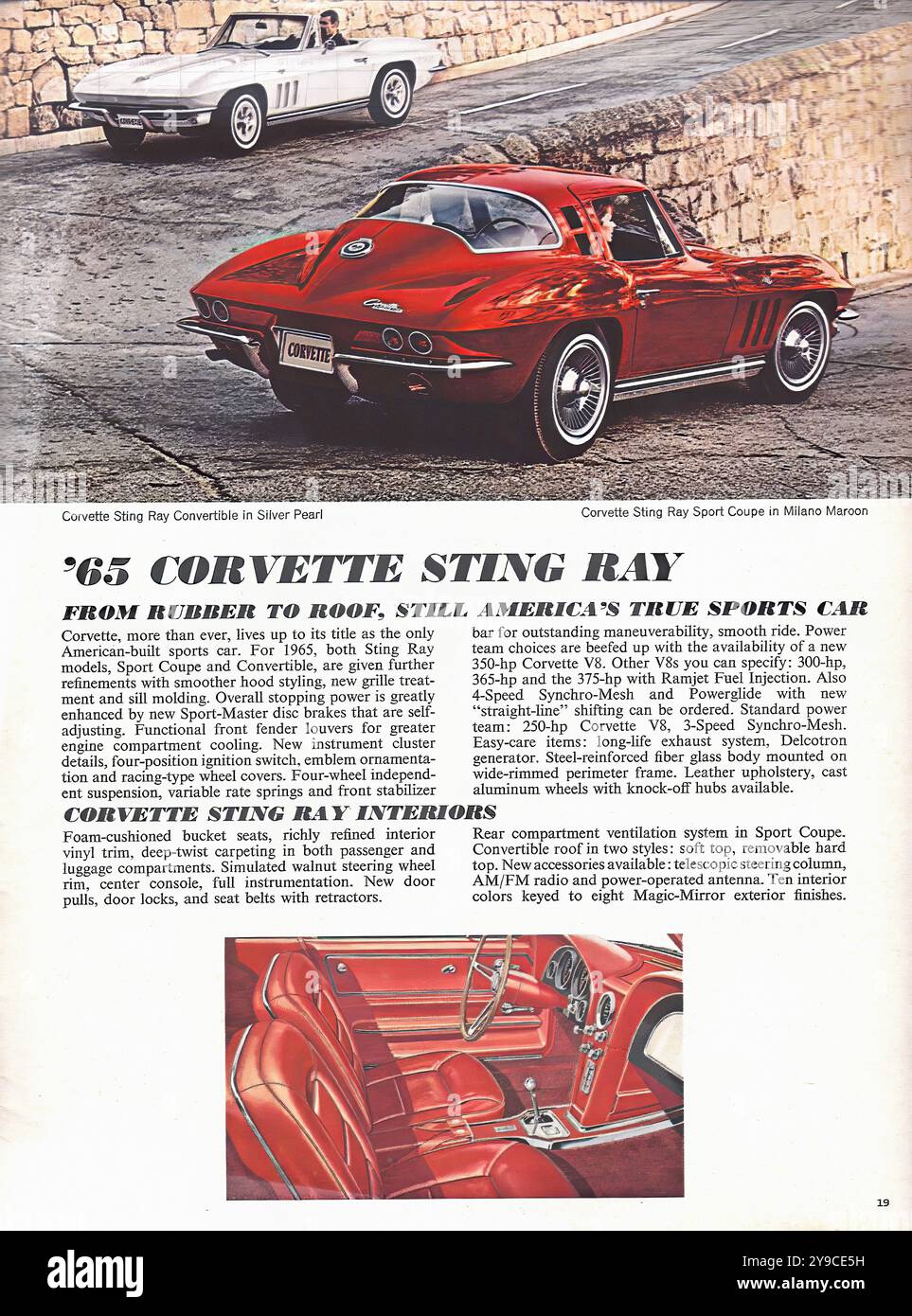 Pages from a 1965 Chevrolet full line brochure 0005 - Vintage press car ...