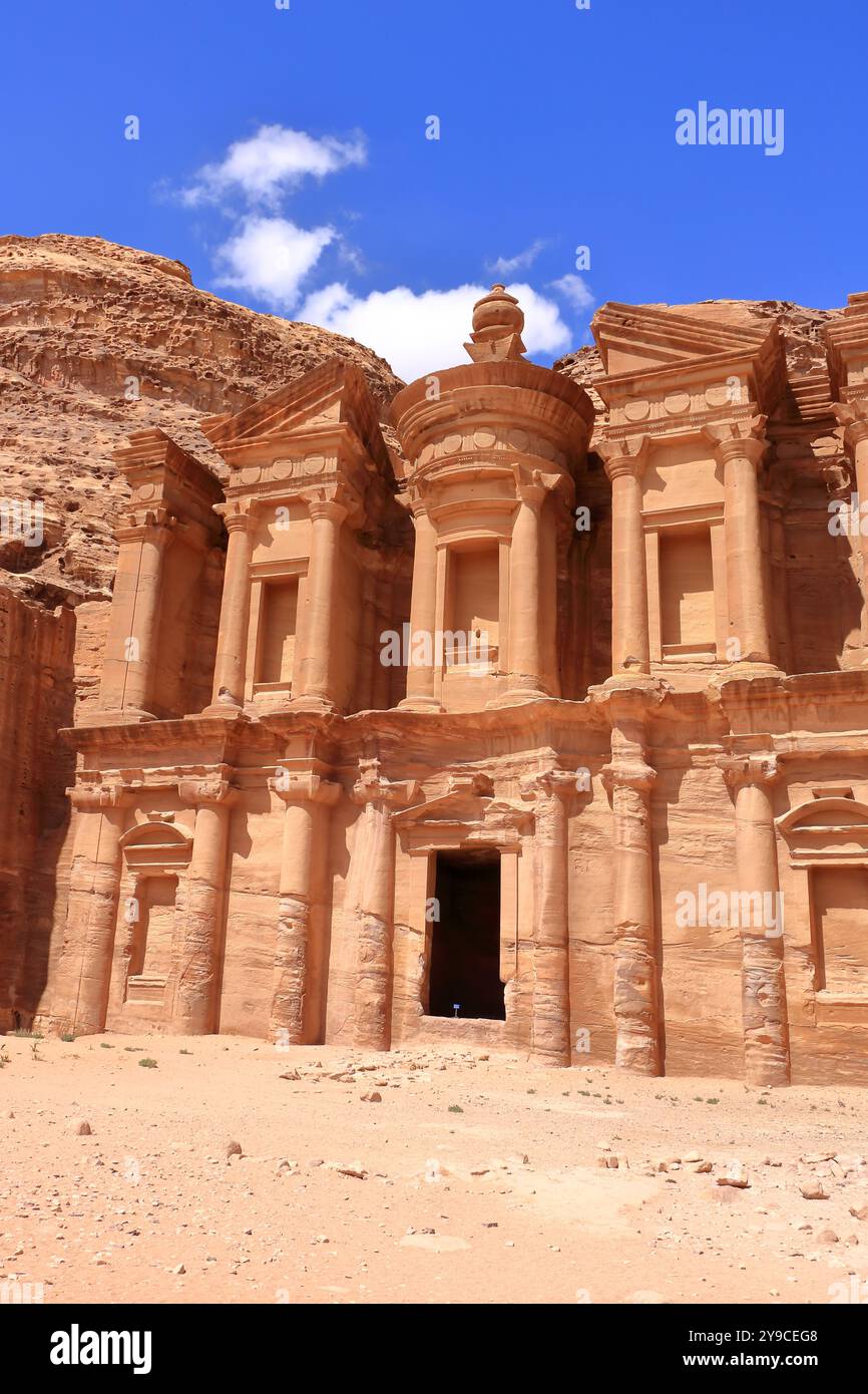 Ad Deir - Monastery in the ancient city of Petra in Jordan - Incredible ...
