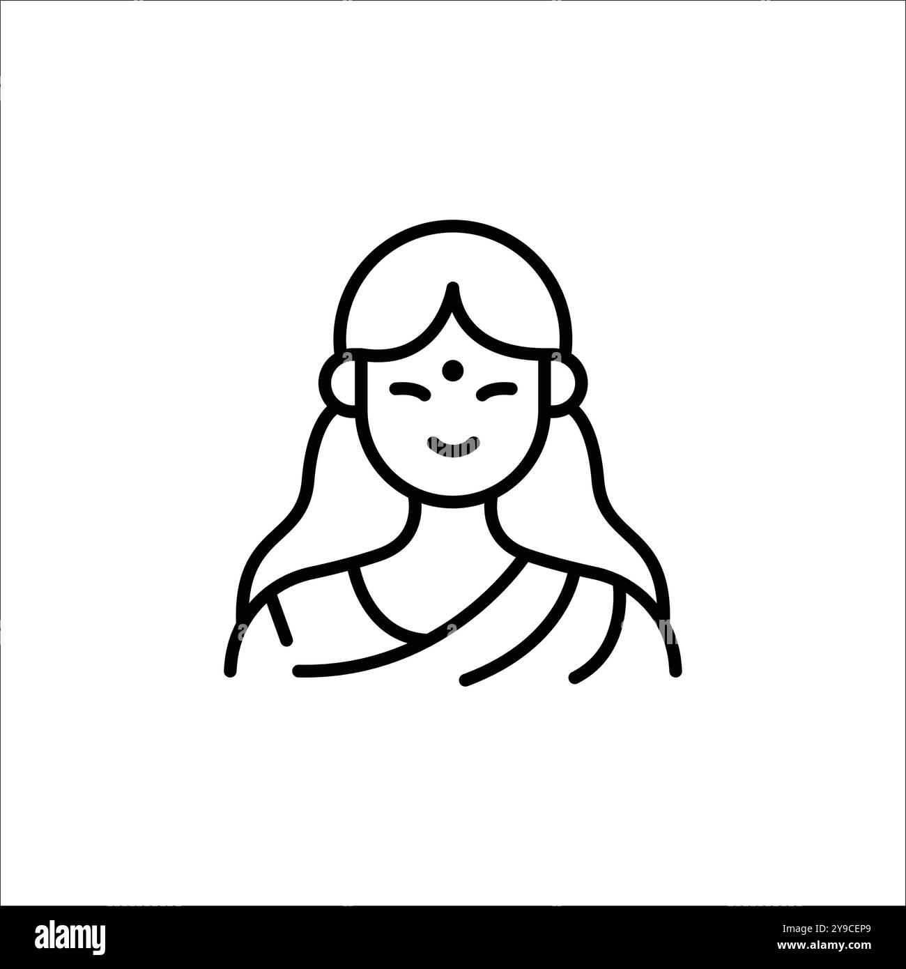 Traditional woman icon Stock Vector Image & Art - Alamy