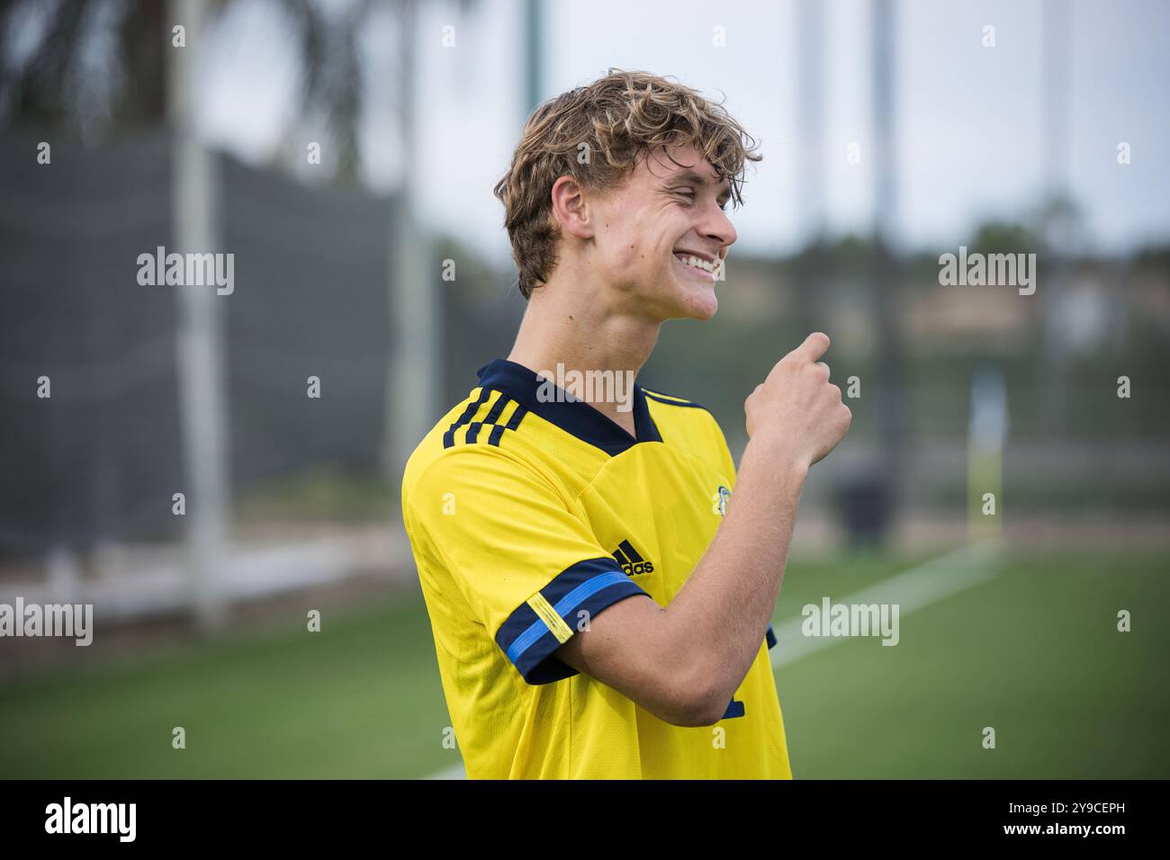 Oliva, Spain. 09th Oct, 2024. Maximilian Ibrahimovic makes his debut ...