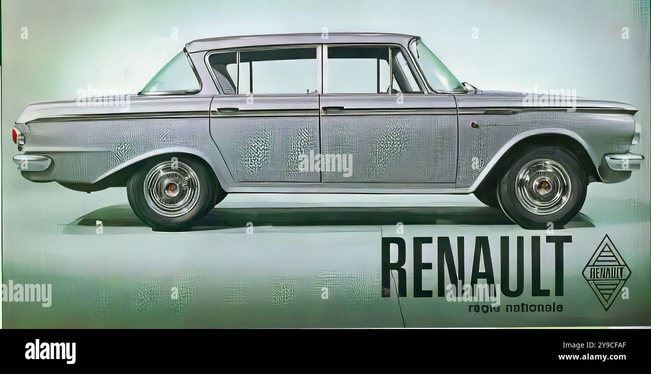 Rambler Renault (1962) - Vintage press car advertising Stock Photo - Alamy