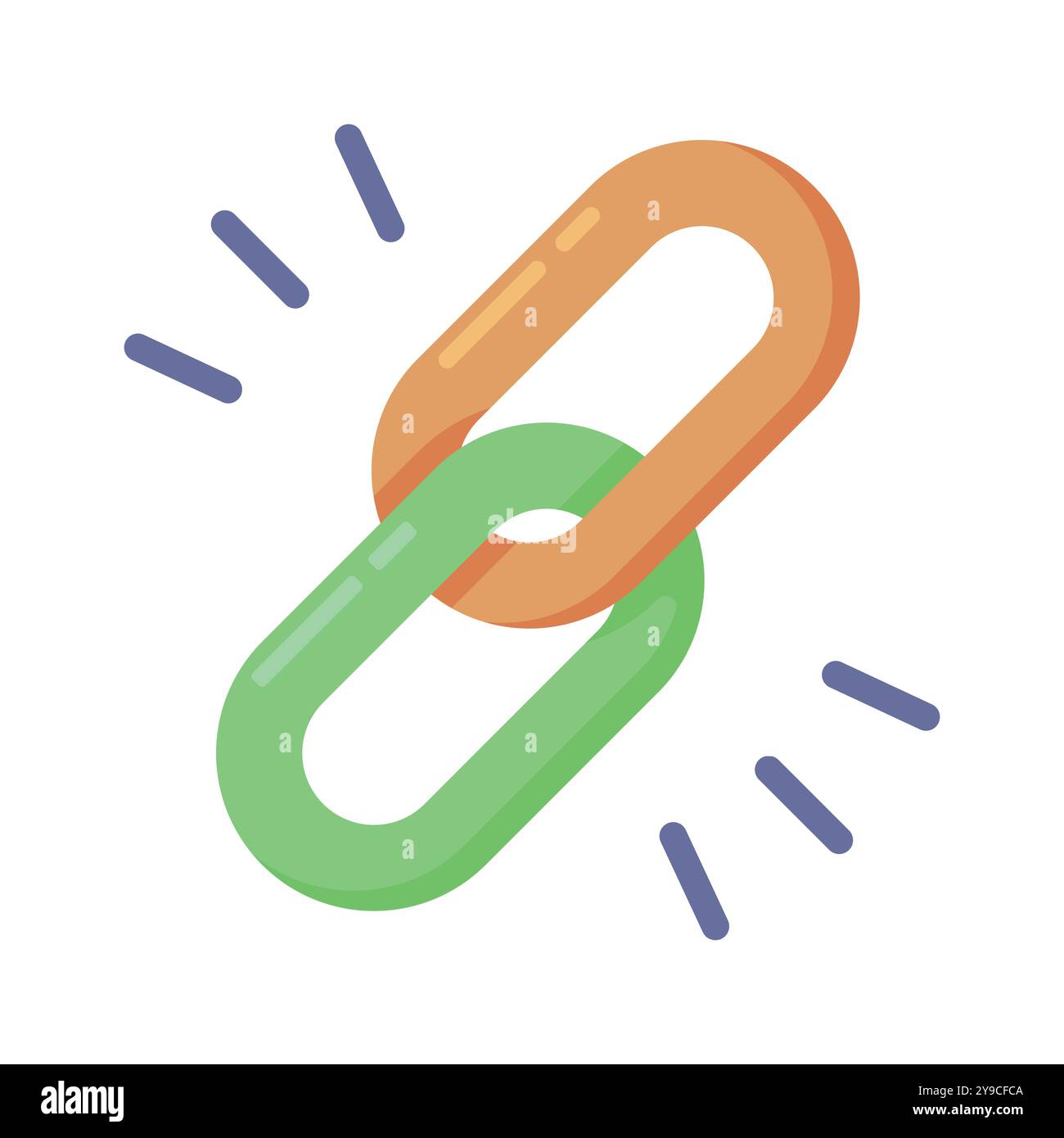 Chainlink connection Stock Vector Images - Alamy
