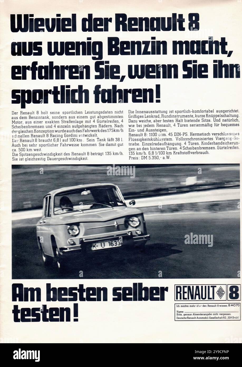 Renault car 1970 hi-res stock photography and images - Alamy