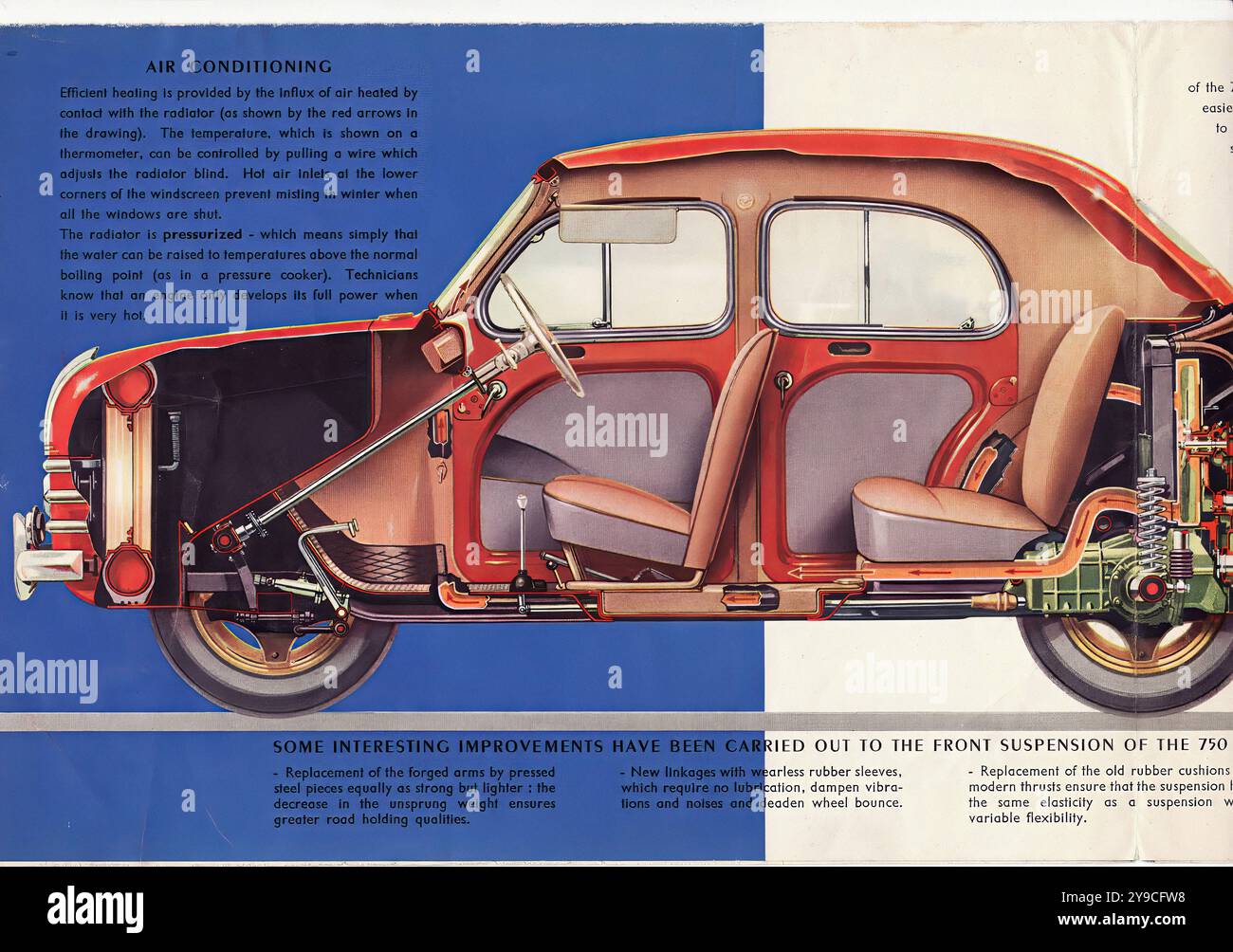Renault 750 1956 (British assembled 4CV) 0002 - Vintage press car ...